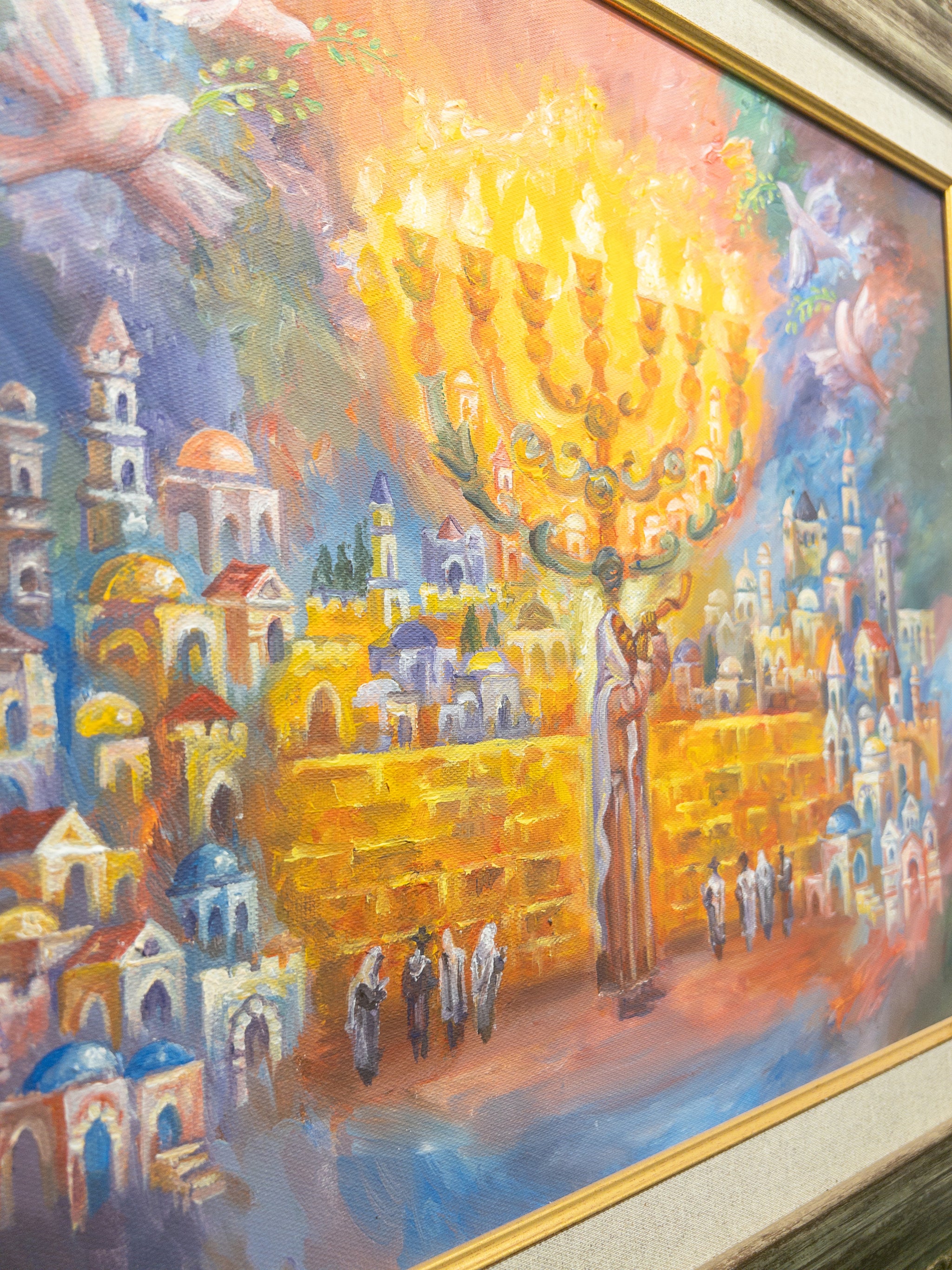 Western Wall Menorah – Nonna Gallery